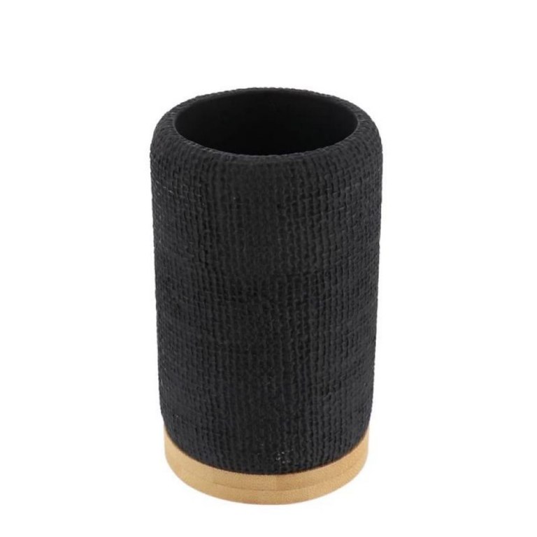 čAšA TENDANCE MESH CRNA BAMBUS