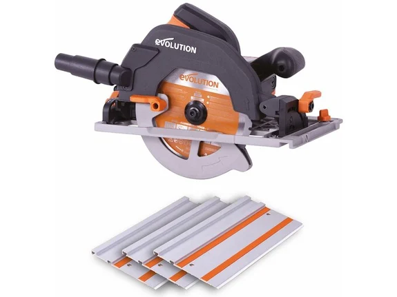 Evolution Cirkularna testera 185mm Multi-Material Circular Track Saw & Track R185CCSX
