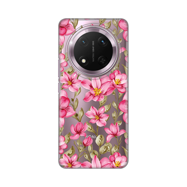 Zastitna silikonska maska (futrola) PRINT - Huawei Honor Magic 7 lite Magnolia