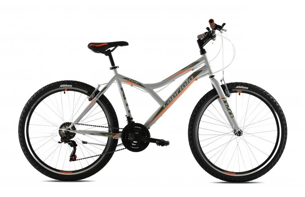 Muški bicikl CAPRIOLO DIAVOLO 600/18HT SI-Z/19' sivi, Siva, 19'
