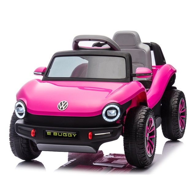 BBO džip Volkswagen Buggy 12V dečiji električni auto na akumulator sa daljinskim upravljanjem Pink