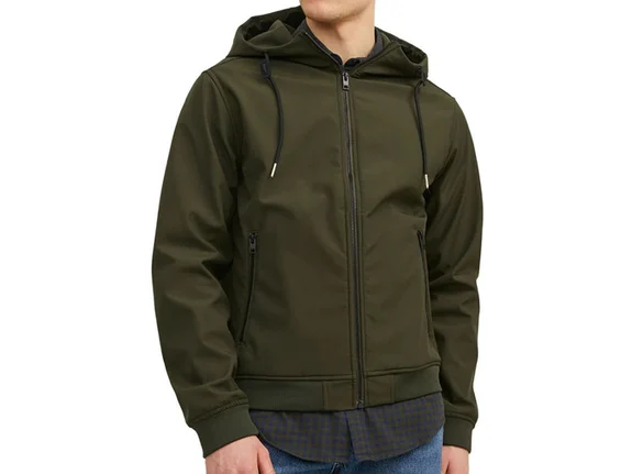 Jack&Jones Muška sportska jakna JJEBasic Softshell Hood