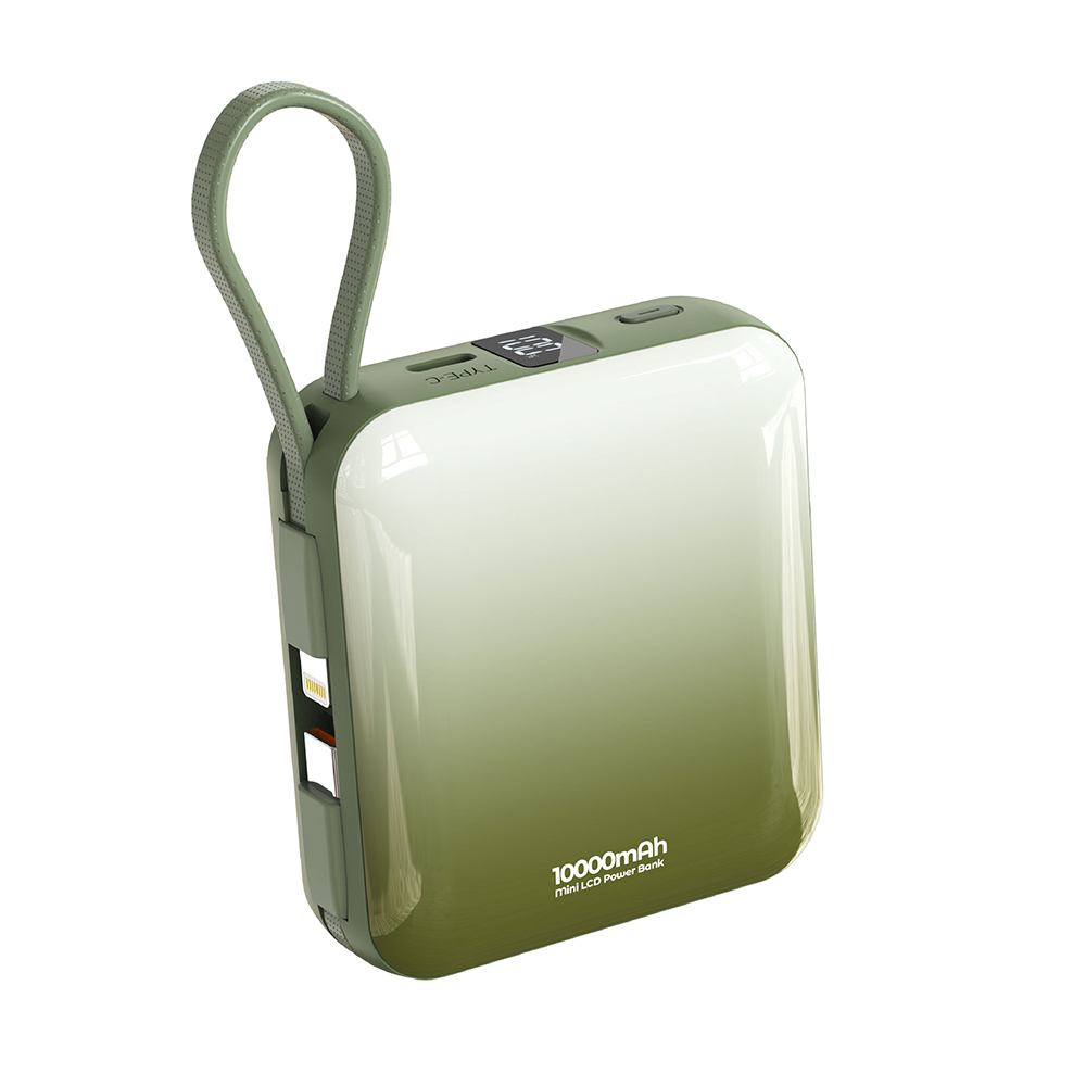 Back Up baterija (univerzalna) Moxom MX-PB155 fast 10000mAh SCP 22.5W QC18W+ PD20W 3A zeleni (MS)