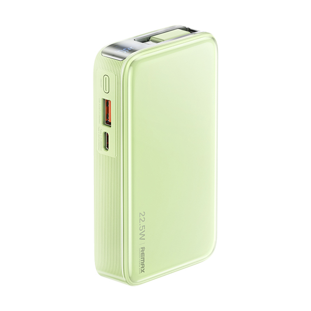 Back Up baterija (univerzalna) REMAX FCP-25 Type C 22.5W QC 10000mAh zeleni (MS)