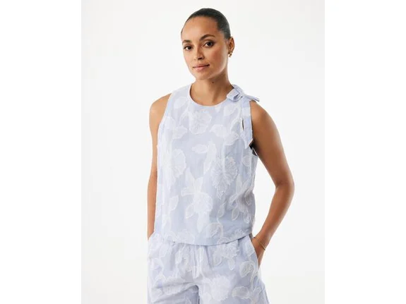Mexx Ženska bluza Striped flower jacquard blouse MF006103561W-144121