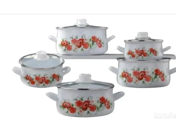 Bonera Emajl šerpe set 5/1 - cveće