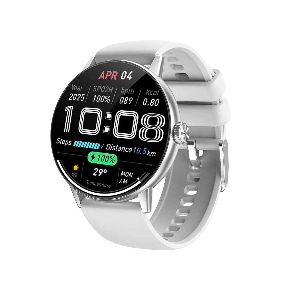Smart Watch DTM 5 srebrni (silikonska narukvica) (MS)