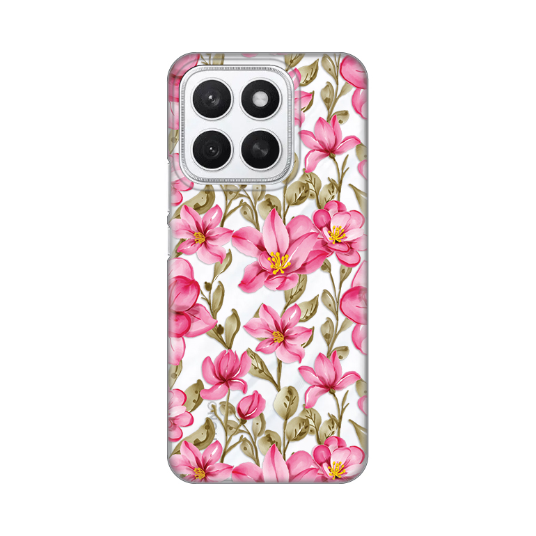 Zastitna silikonska maska (futrola) PRINT - Huawei Honor X8c Magnolia