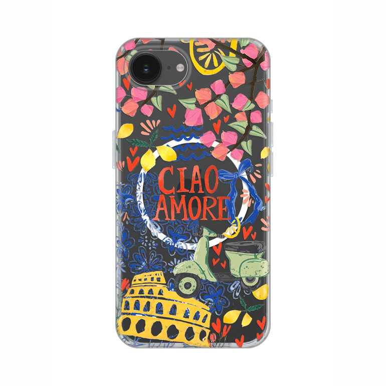 Zastitna maska (futrola) print Magsafe - iPhone 16e/17e 6.1 Ciao Amore