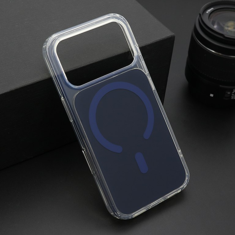 Zastitna maska (futrola) AMBER COLOR MagSafe - iPhone 17 Pro plava (MS)