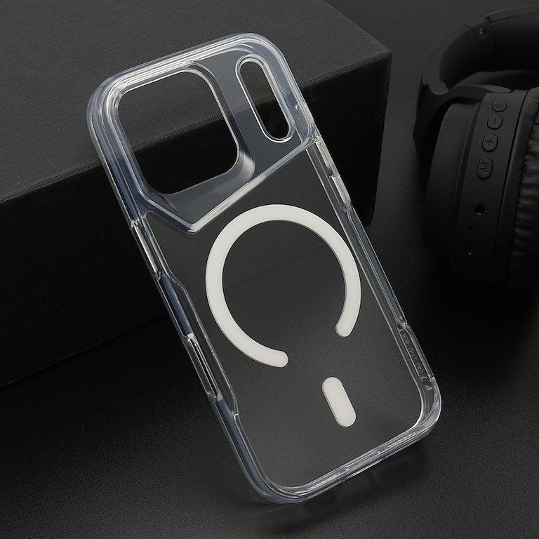 Zastitna maska (futrola) AURA MagSafe - iPhone 17 Pro bela (MS)