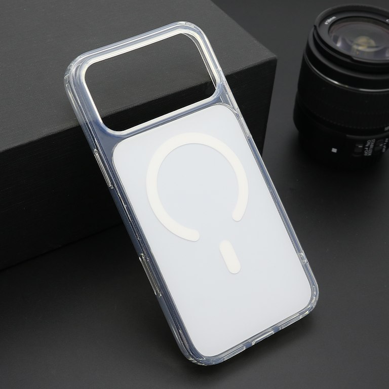 Zastitna maska (futrola) AMBER COLOR MagSafe - iPhone 17 Pro Max (6.9) bela (MS)
