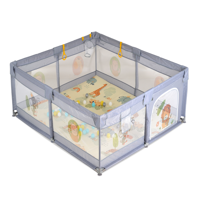 Moni Ogradica za igru GameZone 120*120 – Grey