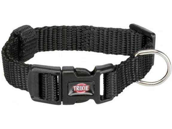 Trixie Premium ogrlica 15-25cm/10mm crna