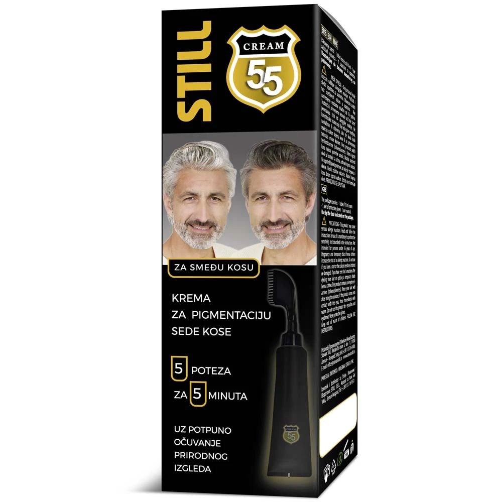 STILL CREAM 55 KREMA ZA PIGMENTACIJU SEDE KOSE ZA SMEĐU KOSU