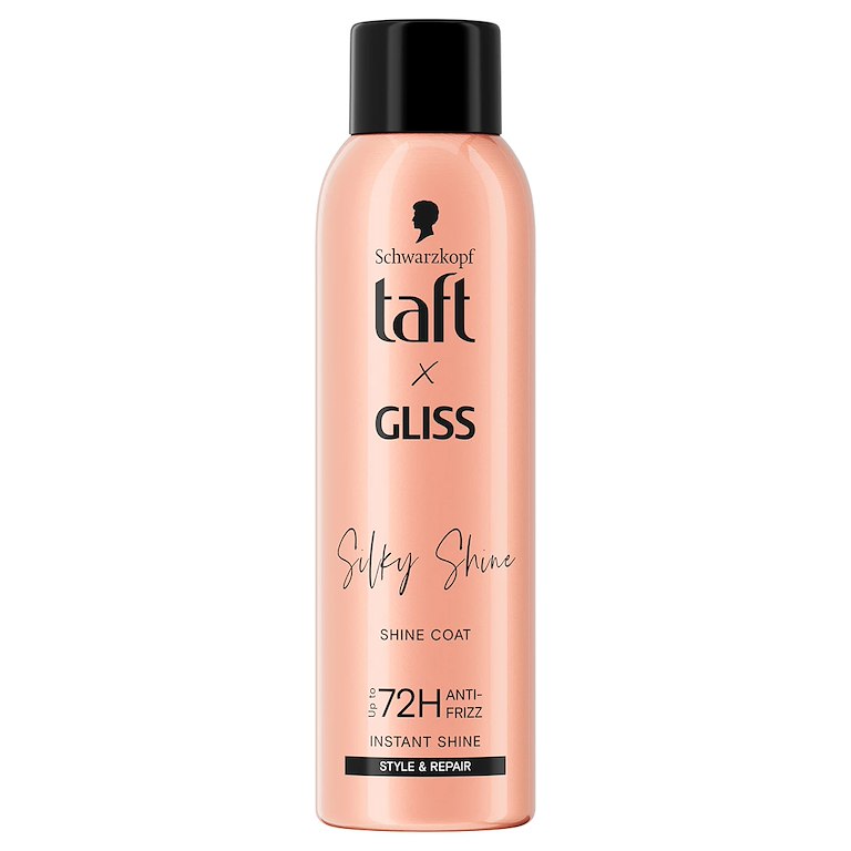 TAFT X GLISS SPREJ ZA KOSU 150ML SILKY SHINE