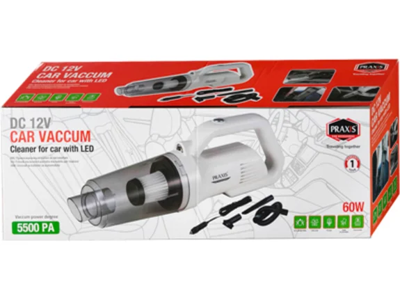 Praxis Usisivač za auto LED 074088 DC 12V 60W