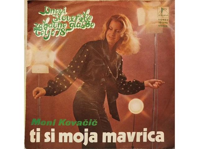 Moni Kovačič – Ti Si Moja Mavrica (singl)