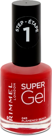 RIMMEL LONDON
SUPER Gel lak za nokte - 045 FLAMENCO BEACH, 12 ml
