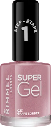 RIMMEL LONDON
SUPER Gel lak za nokte - 023 GRAPE SORBET, 12 ml