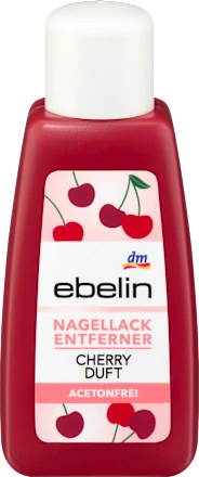 ebelin
Odstranjivač laka za nokte Cherry bez acetona, 50 ml