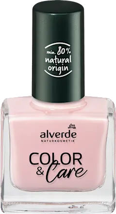 alverde NATURKOSMETIK
COLOR & Care lak za nokte - 90 Milky Rose, 1 kom