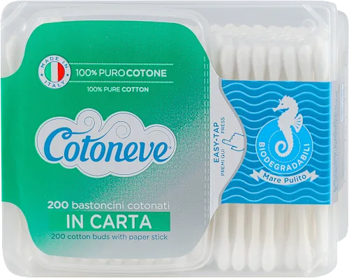 Cotoneve
Biorazgradivi štapići za uši, 200 kom