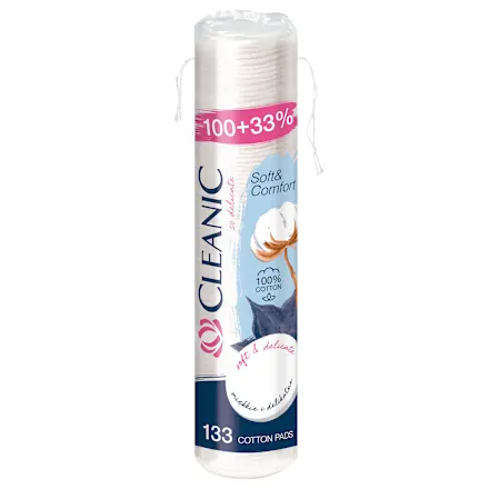 Cleanic
Soft & Comfort tupferi, 133 kom