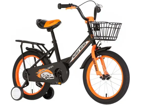X-Kids Dečiji bicikl Super Car 16" crni
