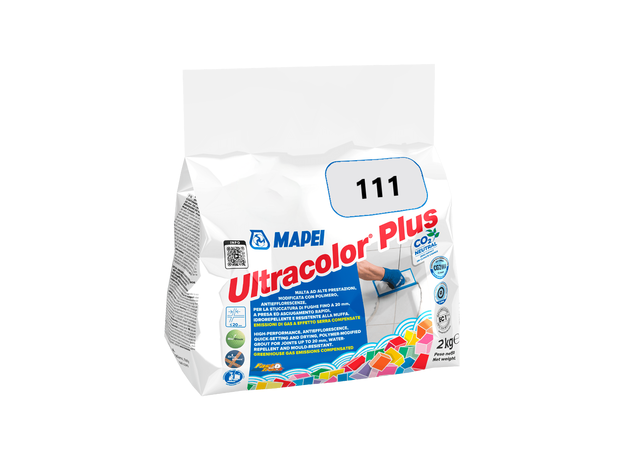 Mapei Ultracolor Plus 111 Srebrno Siva – fug masa (2kg)