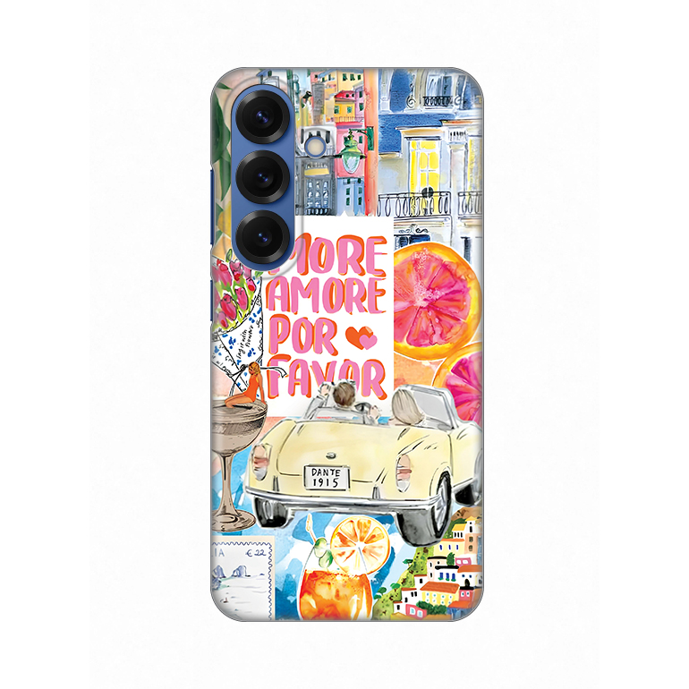 Zastitna silikonska maska (futrola) PRINT - Samsung S931 Galaxy S25 More Amore