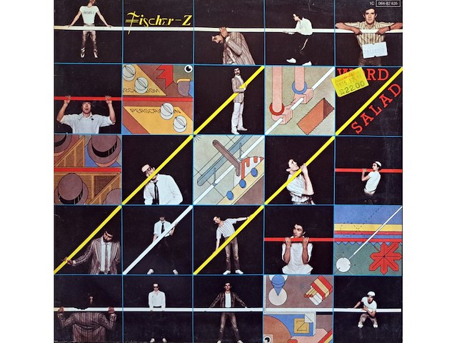 LP*: FISCHER-Z - WORD SALAD (GERMANY 1980) PERFEKTNA