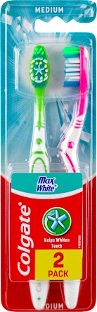 Colgate
MaxWhite četkica za zube - medium, više vrsta, 2 kom