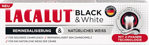 LACALUT
BLACK & White pasta za zube, 75 ml