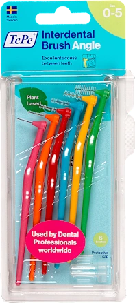 TePe
Angle Mix, interdentalna četkica,, 6 kom