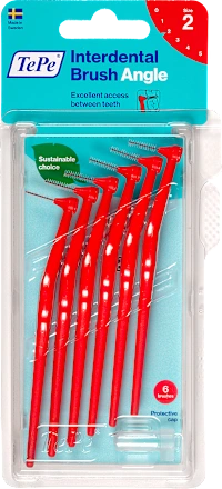 TePe
Angle, interdentalna četkica, 0,5mm, ISO 2, 6 kom