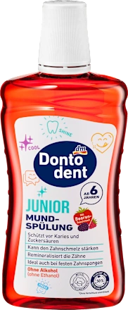 Dontodent
JUNIOR tečnost za ispiranje usta za decu, od 6. godine, 500 ml