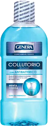 GENERA
COLLUTORIO tečnost za ispiranje usta - menta, 500 ml