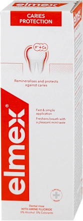 elmex
CARIES PROTECTION, tečnost za ispiranje usta, 400 ml