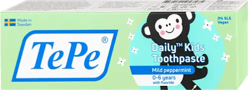 TePe
Daily dečija pasta za zube 0 - 6 godina, 1 kom