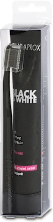 CURAPROX
BLACK IS WHITE T set: pasta + četkica za zube, 1 kom