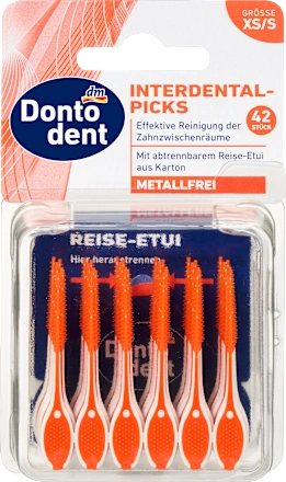Dontodent
Interdentalne četkice - XS/S, 42 kom