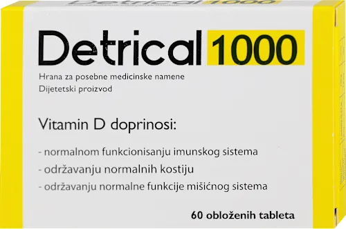 DR.THEISS
Detrical 1000, 60 kom
Dodatak ishrani