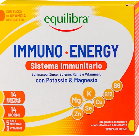 equilibra
IMMUNO ENERGY, 14 kom
Dodatak ishrani