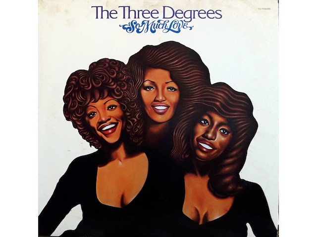 LP*: THREE DEGREES - SO MUCH LOVE (JAPAN `75) PERFEKTNA