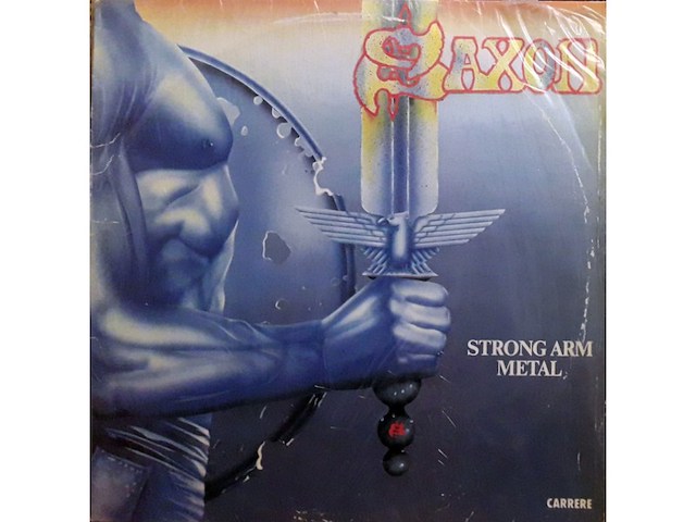 LP*: SAXON - STRONG ARM METAL (FRANCE, 1984) odlična