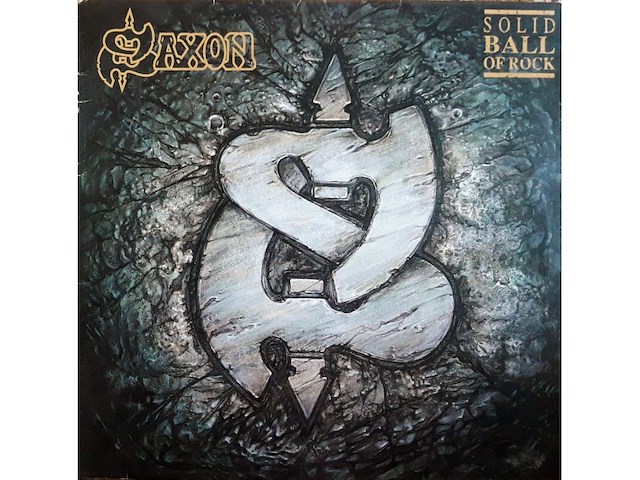 LP*: SAXON - SOLID BALL OF ROCK (1991) ODLIČNA