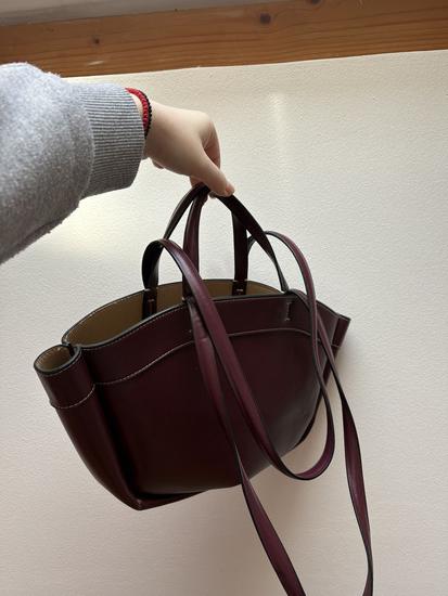 Zara bordo torba