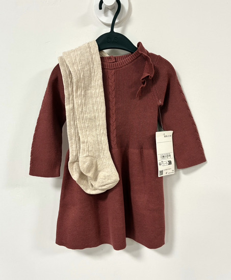 C&A set haljina i hulahopke za bebe