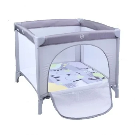 Kikka Boo Prenosiva ogradica sa zipom ENJOY Cat grey KKB50010